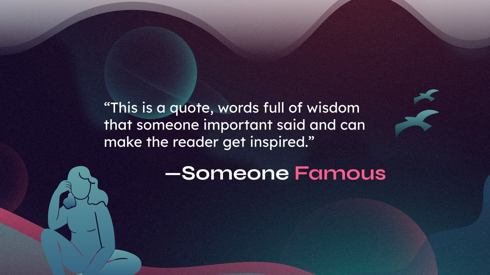 Experimental Escapism Aesthetic MK Campaign | Google Slides