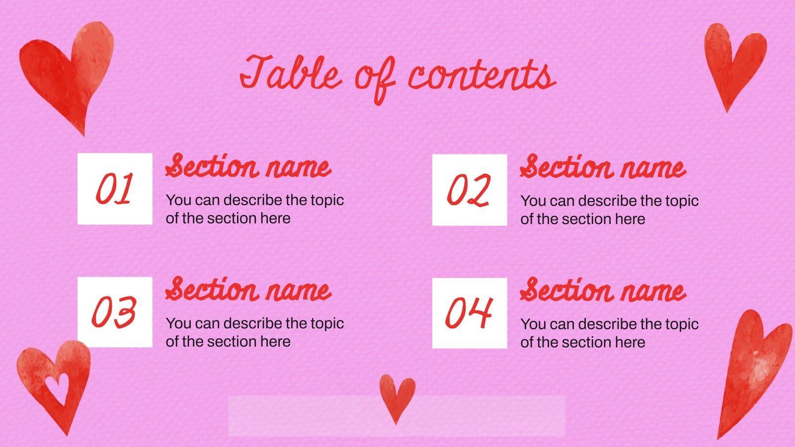 Romantic Relationship Minitheme | Google Slides & PowerPoint