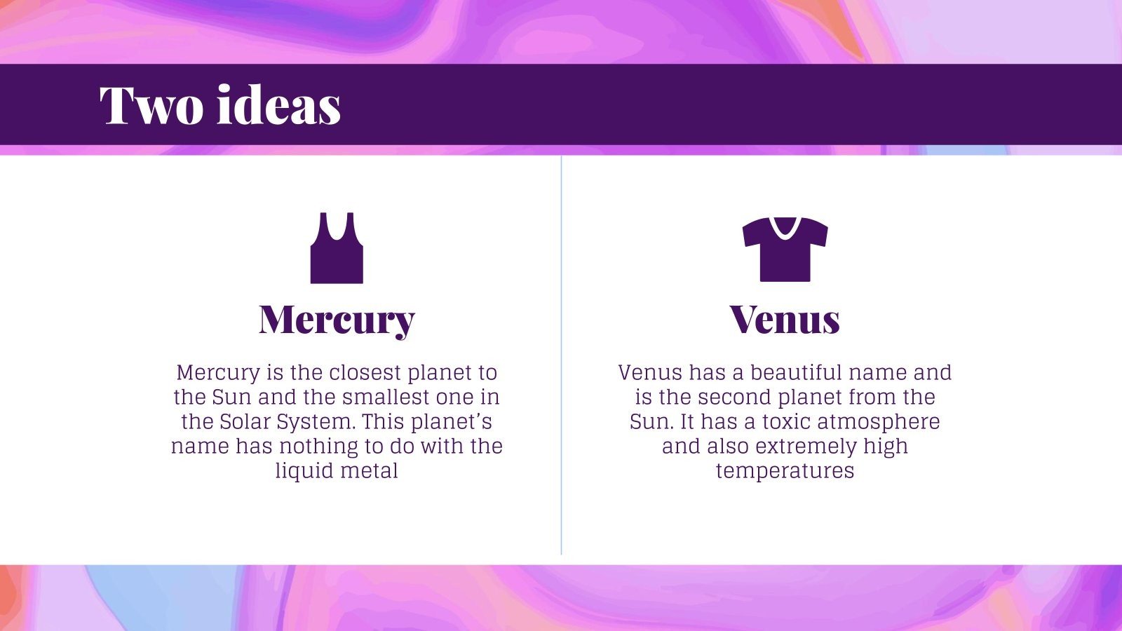 Tie Dye Style Minitheme | Google Slides & PPT