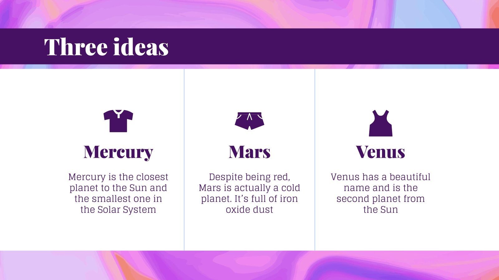 Tie Dye Style Minitheme | Google Slides & PPT