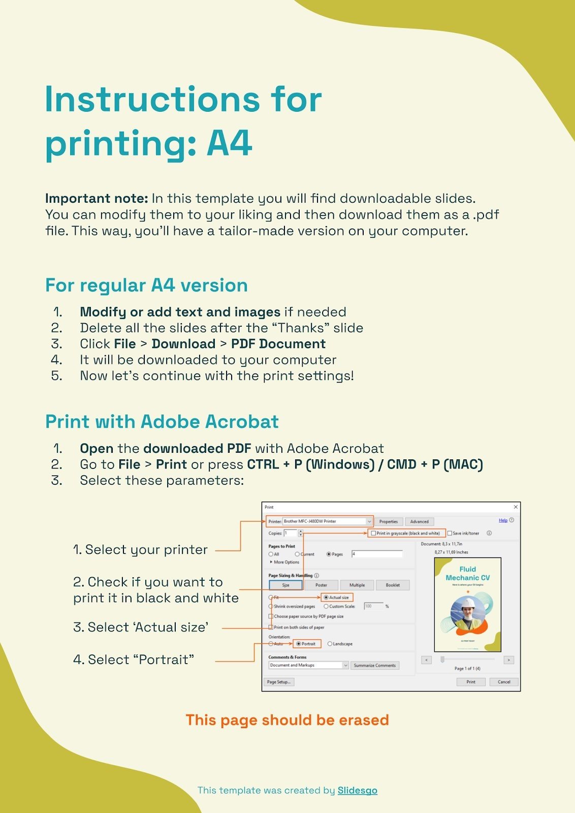 Fluid Mechanic CV | Google Slides & PowerPoint