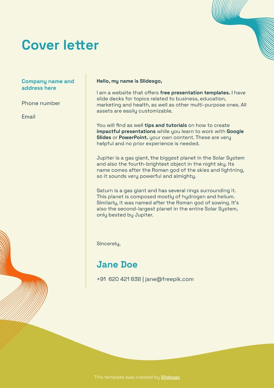 Fluid Mechanic CV | Google Slides & PowerPoint