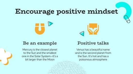 Practical Life Subject for High School: Positive Attitude