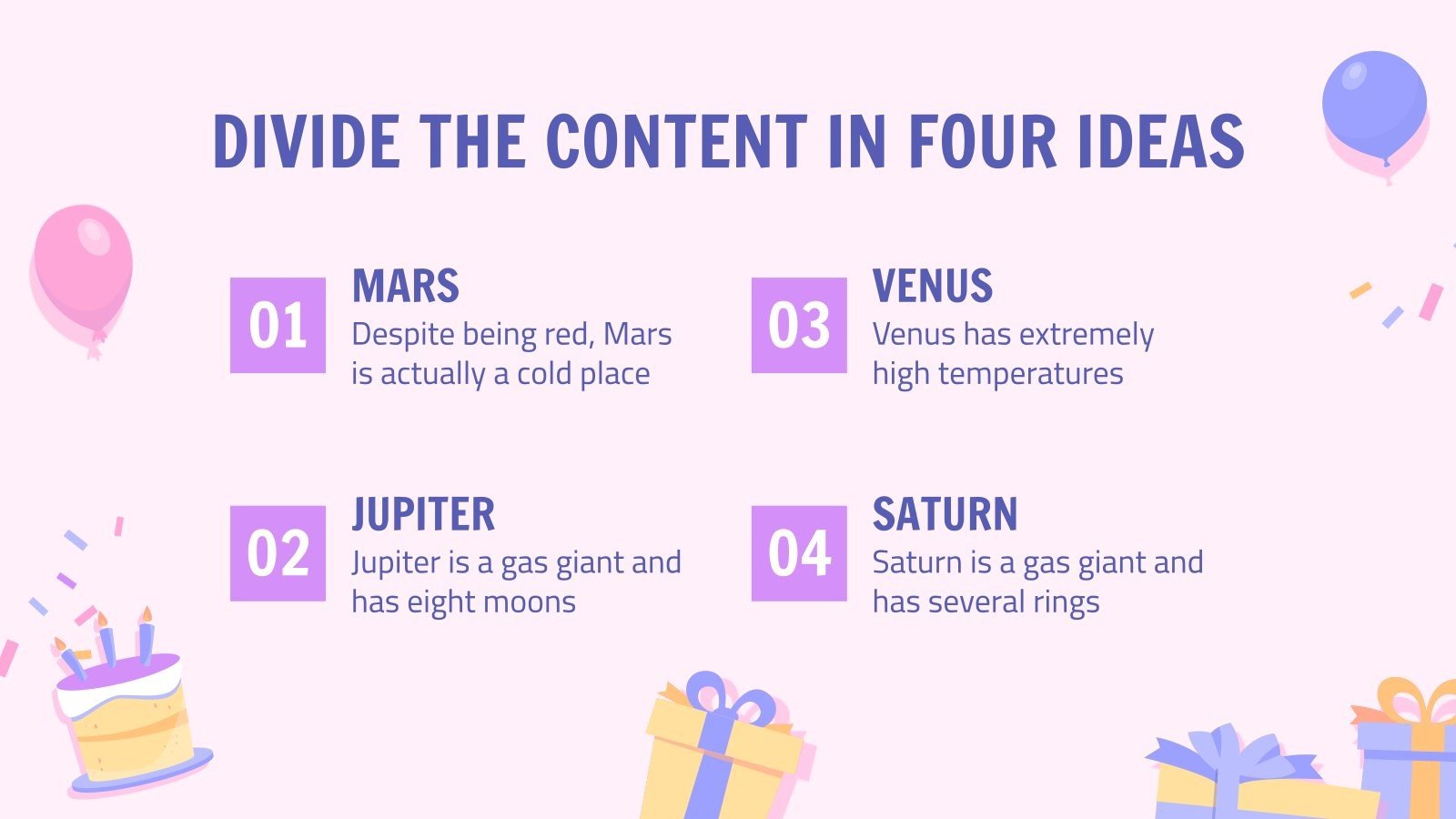 Balloons Birthday Party | Google Slides & PowerPoint