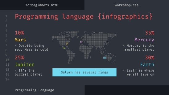 Programming Language Workshop for Beginners Infographics