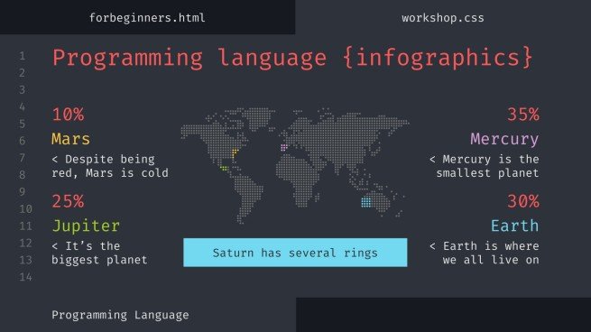 Programming Language Workshop for Beginners Infographics