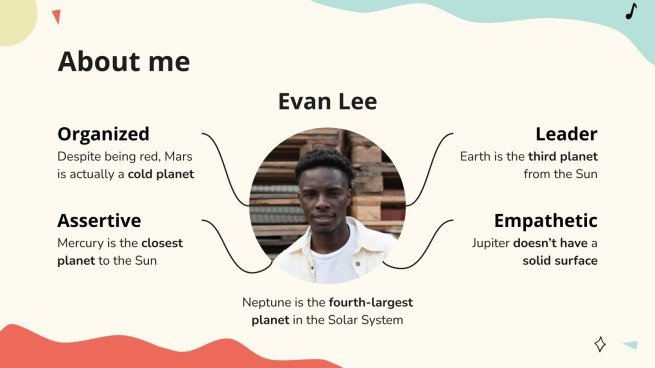 Self Introduction for College Admission | Google Slides