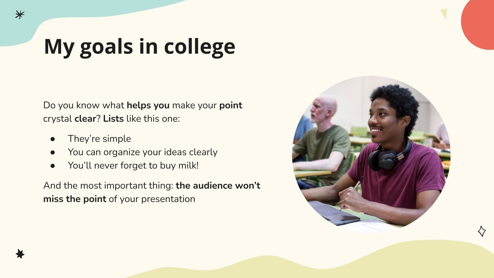 Self Introduction for College Admission | Google Slides