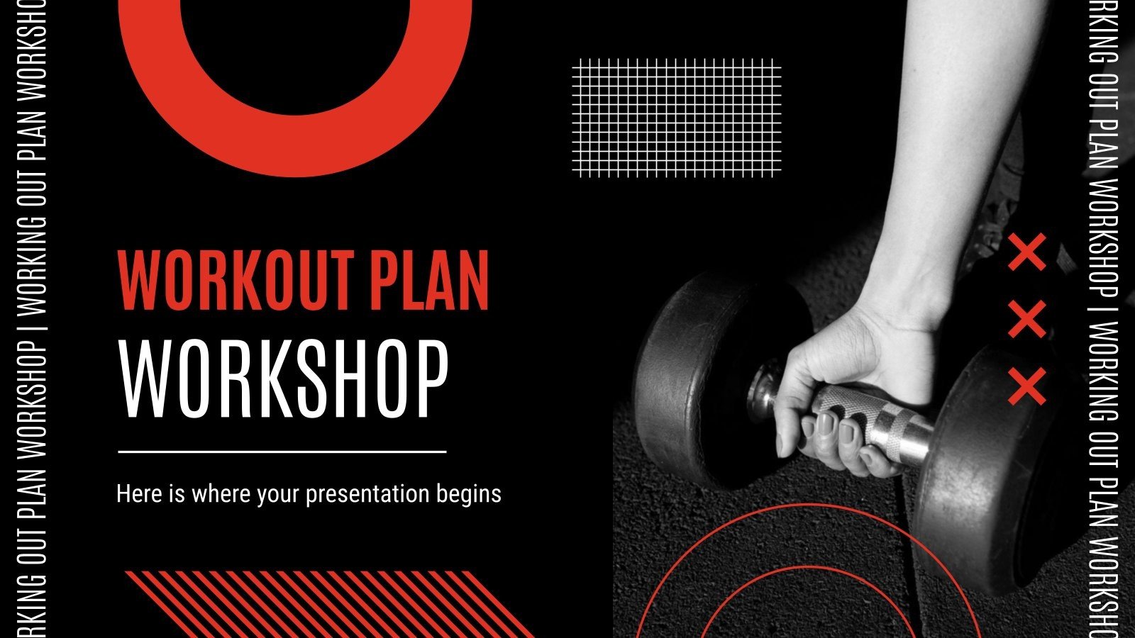 Workout Plan Workshop | Google Slides & PowerPoint