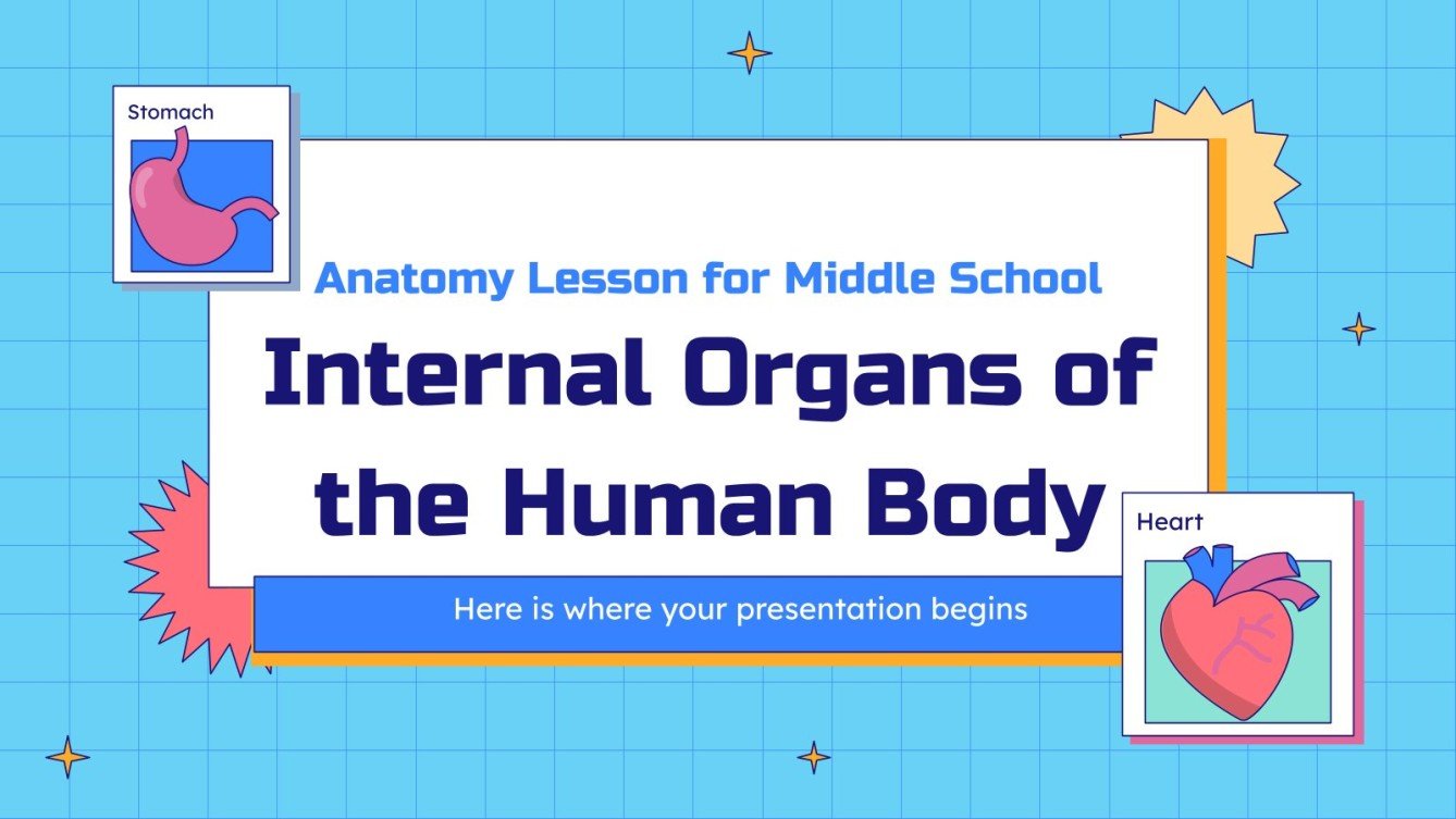 Anatomy Lesson for Middle School: The Organs | Google Slides