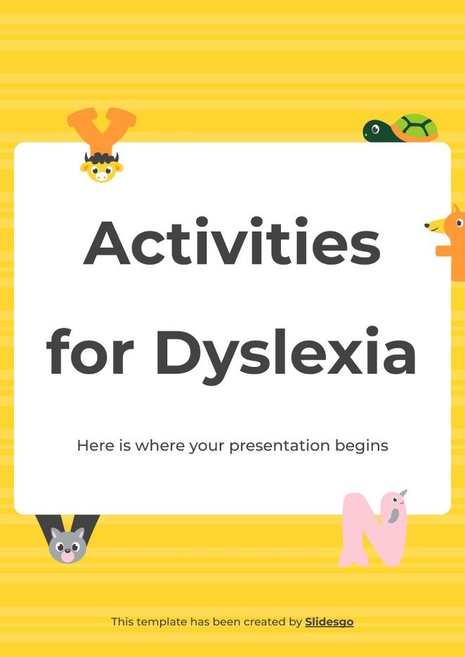 Actividades para la dislexia | Google Slides y PowerPoint