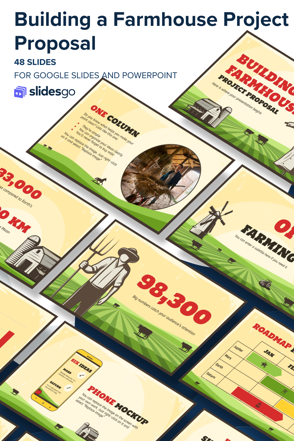 Building a Farmhouse Project Proposal | Google Slides & PPT