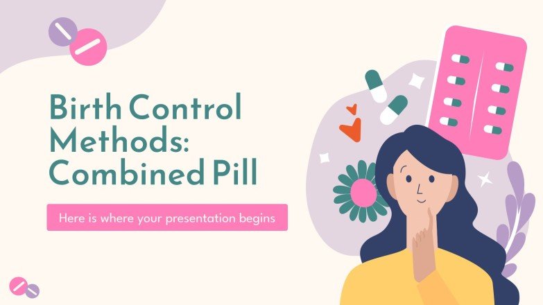 Birth Control Methods: Combined Pill | Google Slides & PPT