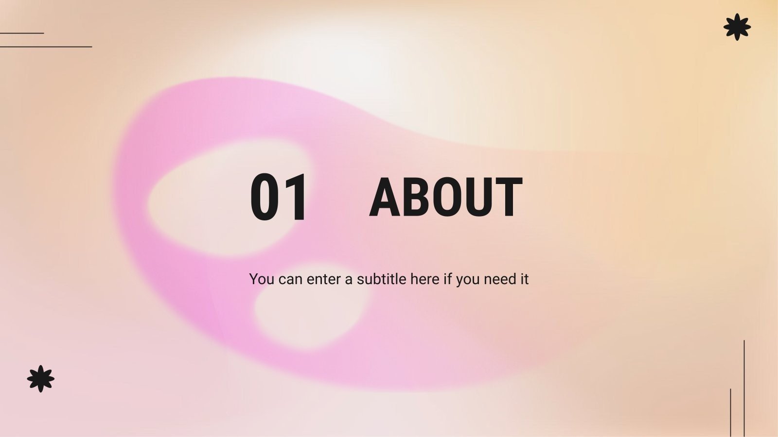 Grain Noise Texture Basic Template | Google Slides & PPT