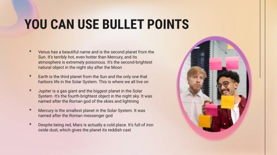 Grain Noise Texture Basic Template | Google Slides & PPT