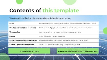 Solar Cell Technology Implementation Pitch Deck