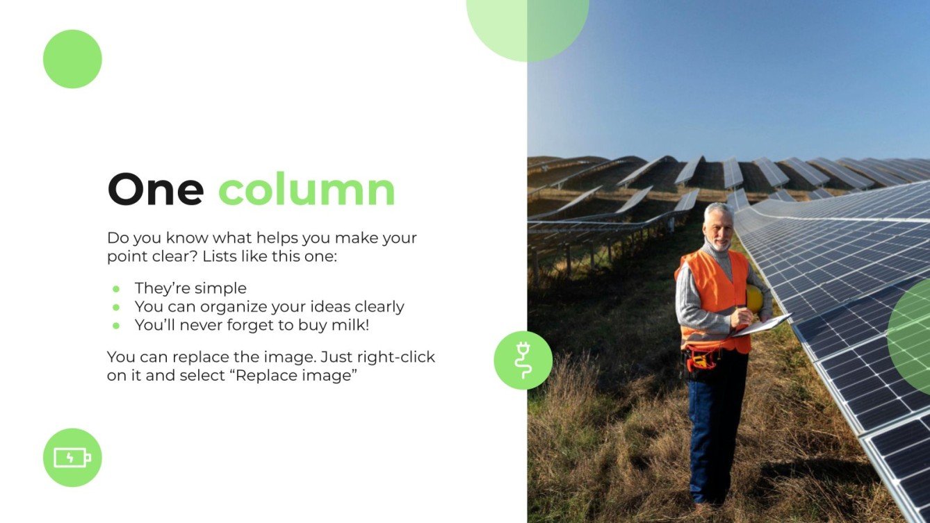 Solar Cell Technology Implementation Pitch Deck