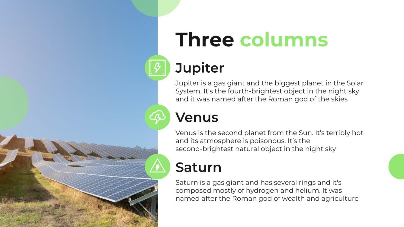 Solar Cell Technology Implementation Pitch Deck