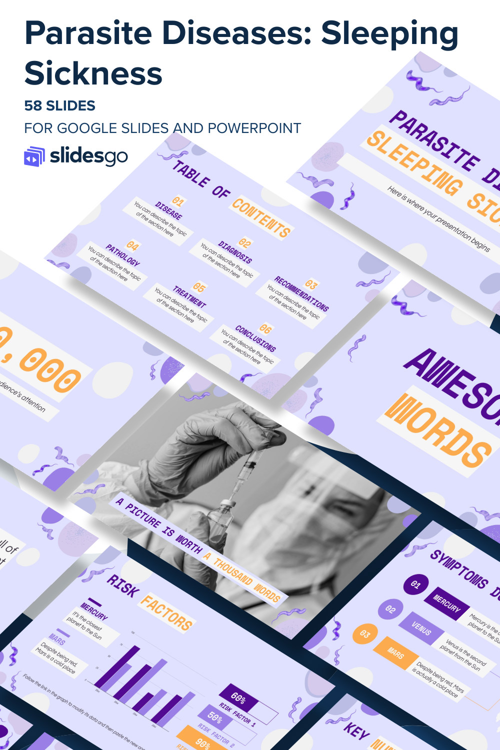 Parasite Diseases: Sleeping Sickness | Google Slides & PPT