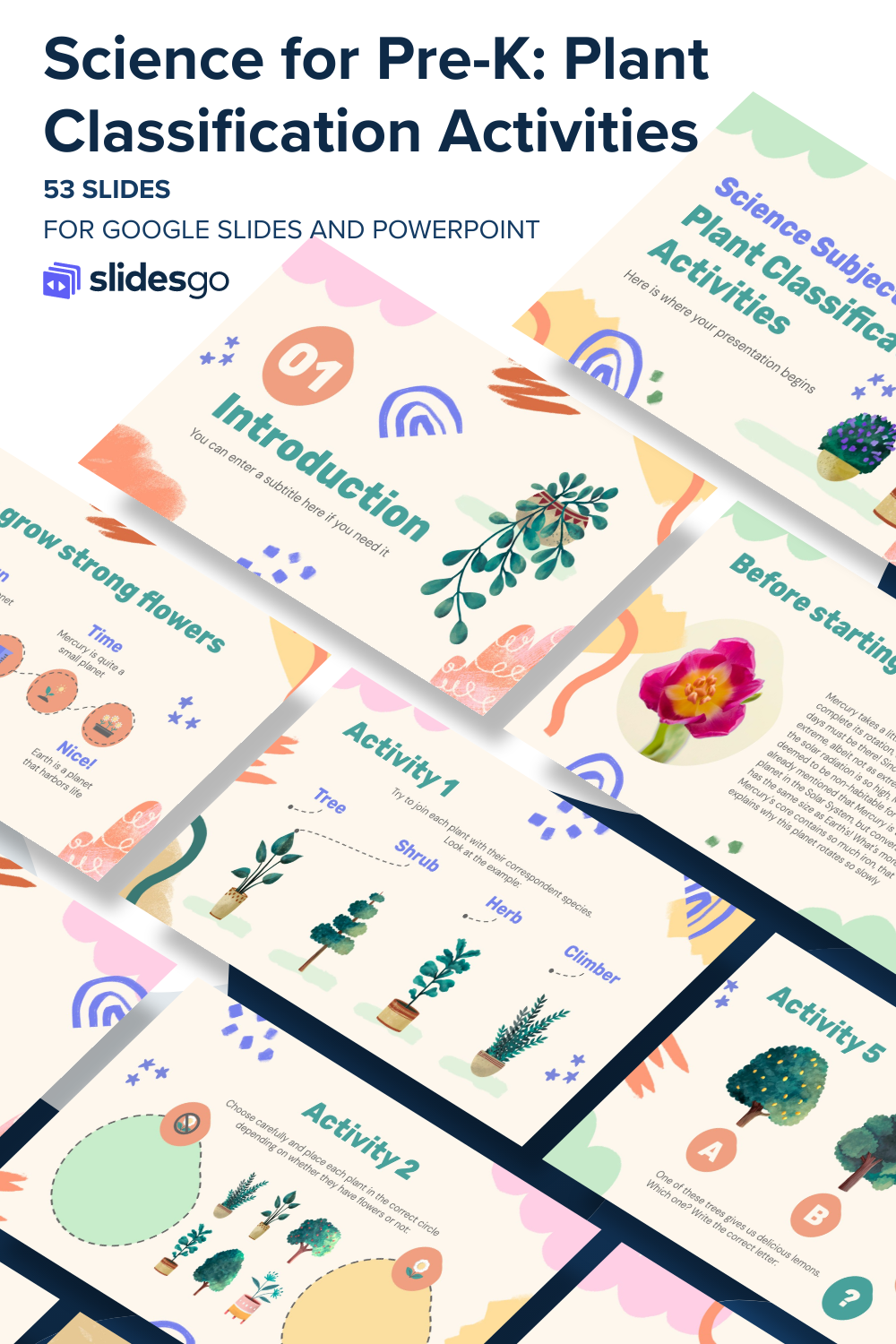 Science: Plant Classification Activities | Google Slides