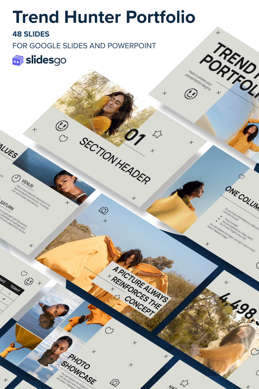 Trend Hunter Portfolio | Google Slides & PowerPoint