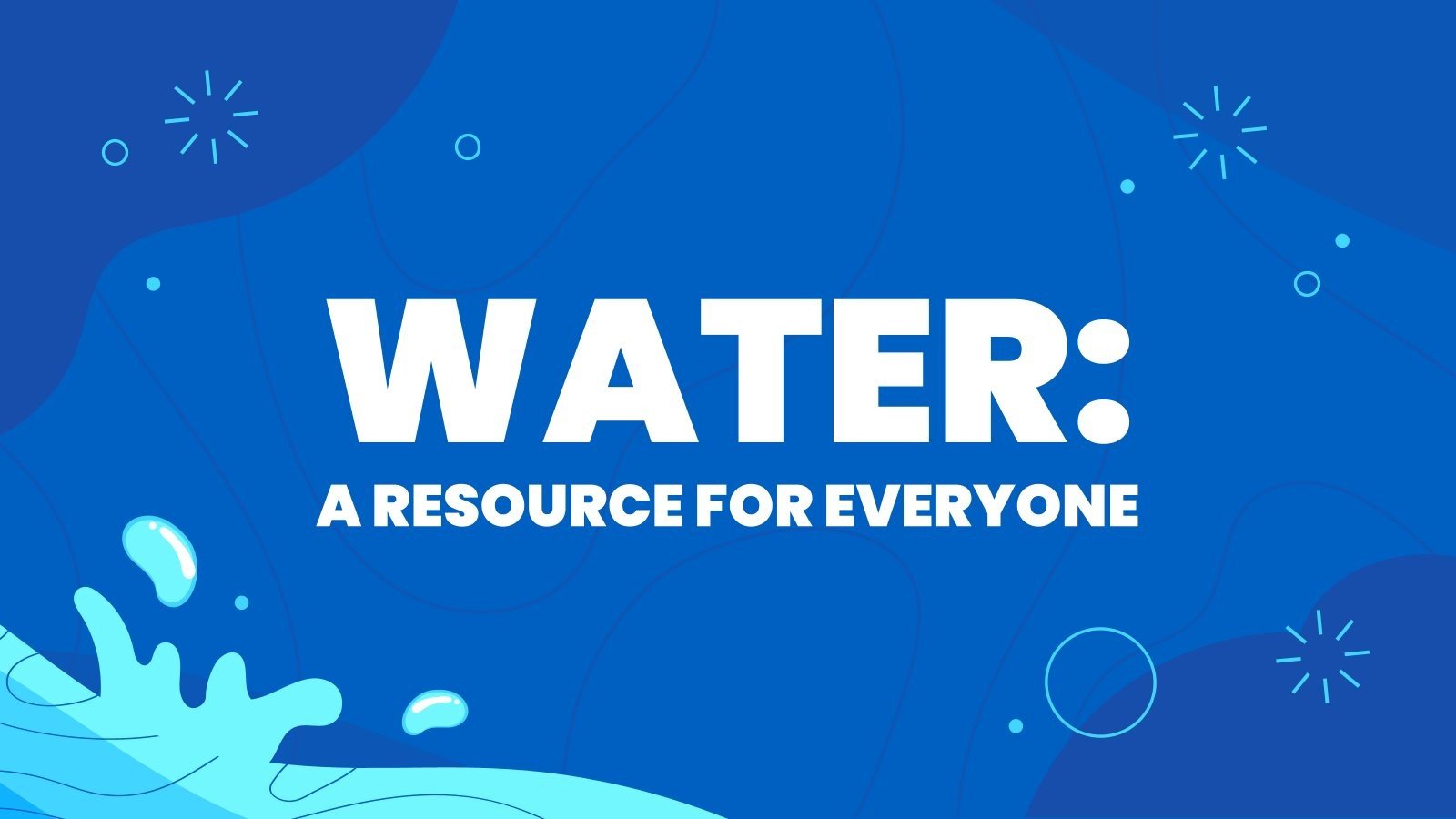 Free Water Google Slides Themes and PowerPoint Templates