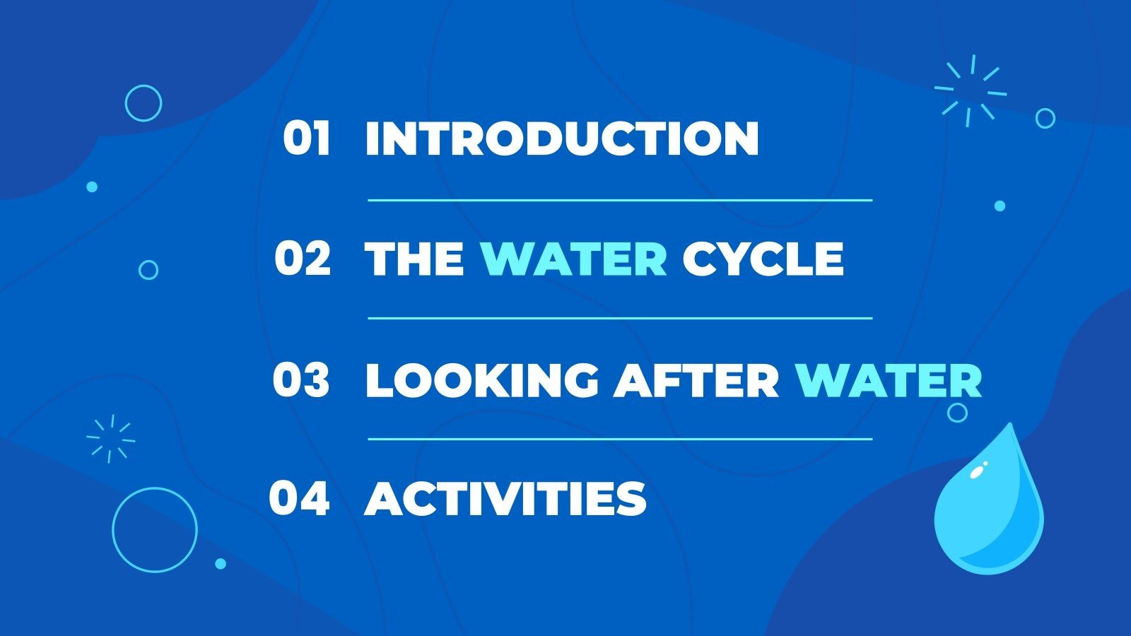 Water: A Resource for Everyone | Google Slides & PowerPoint
