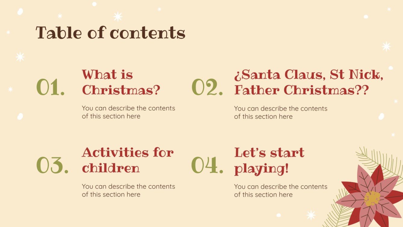 Hello Christmas | Google Slides theme & PowerPoint template