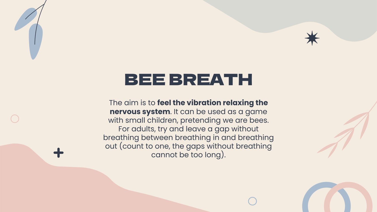 Mindfulness en el aula: técnicas de respiración | Google Slides
