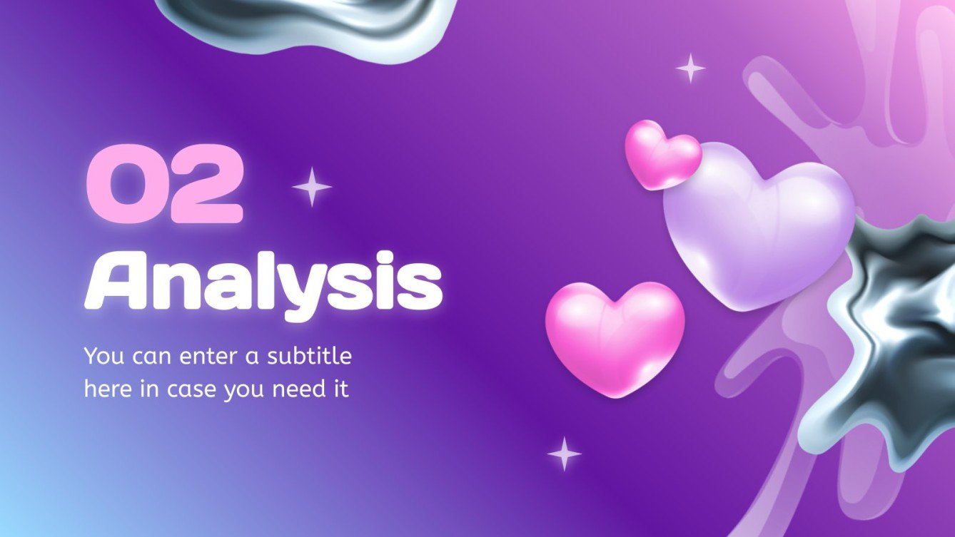 Kisses Wrapped Theme for Social Media | Google Slides & PPT