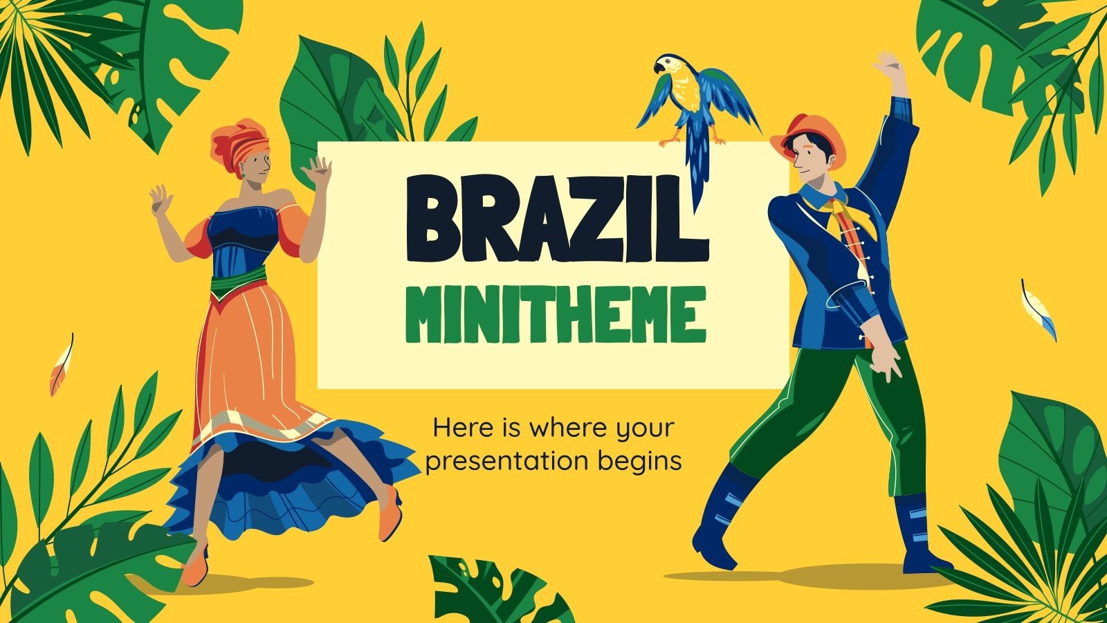 Free templates about Brazil for Google Slides and PowerPoint