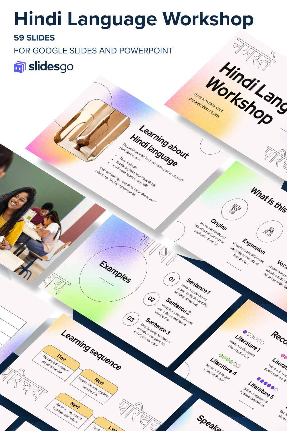 Hindi Language Workshop | Google Slides & PowerPoint