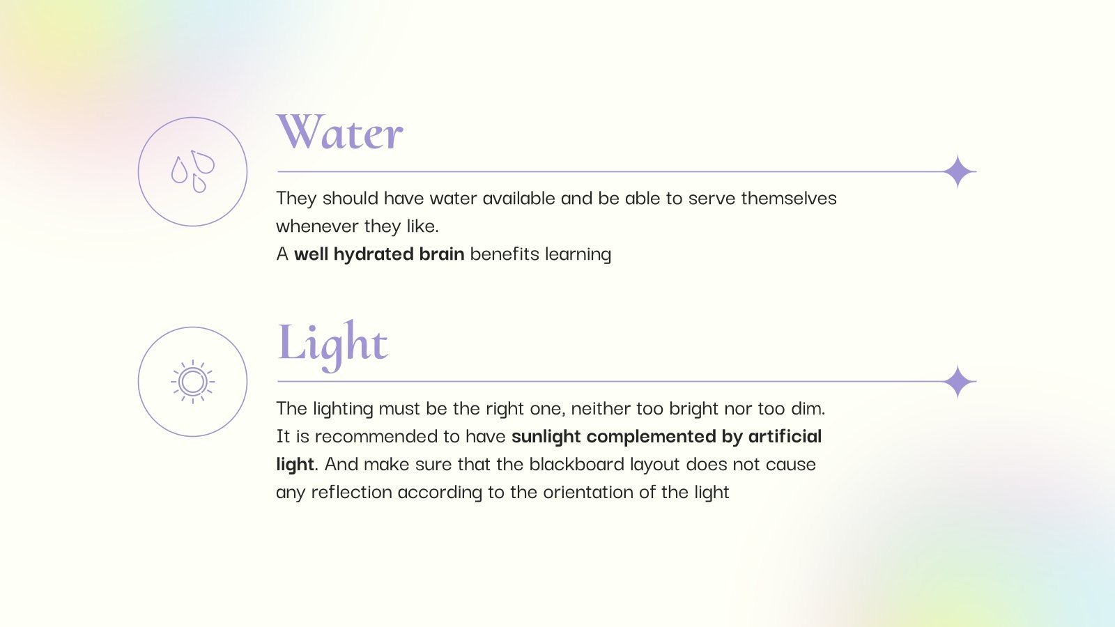 Brain-Compatible Classroom: Physical Environment