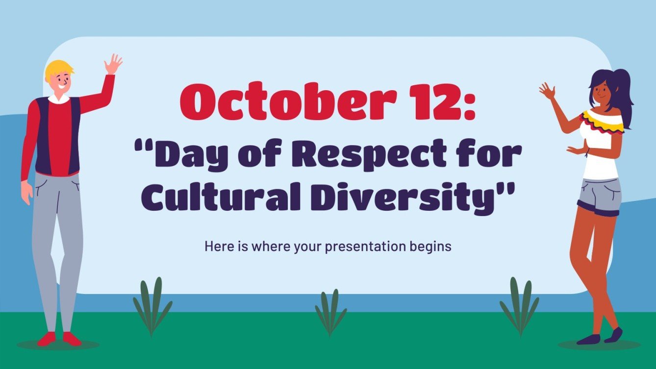October 12: "Day of Respect for Cultural Diversity"