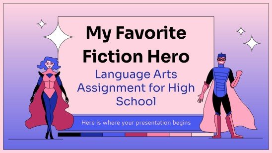 Modelos de Super-heróis do Google Slides e PowerPoint