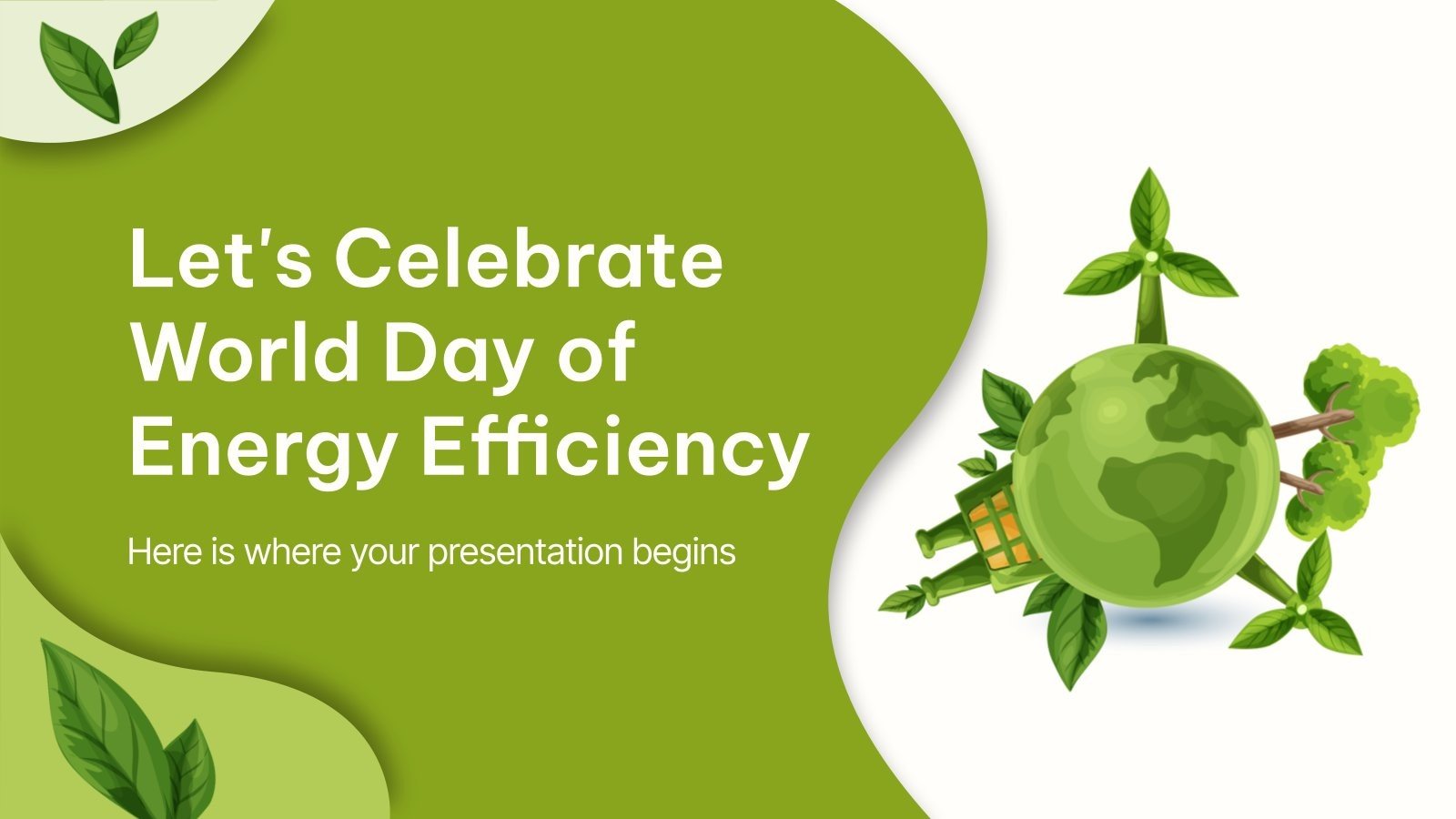 Let's Celebrate World Day of Energy Efficiency