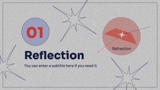 Science : Reflection and Refraction | Google Slides & PPT