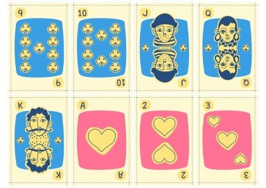 Cute Printable Deck of Cards for Kids | Google Slides & PPT