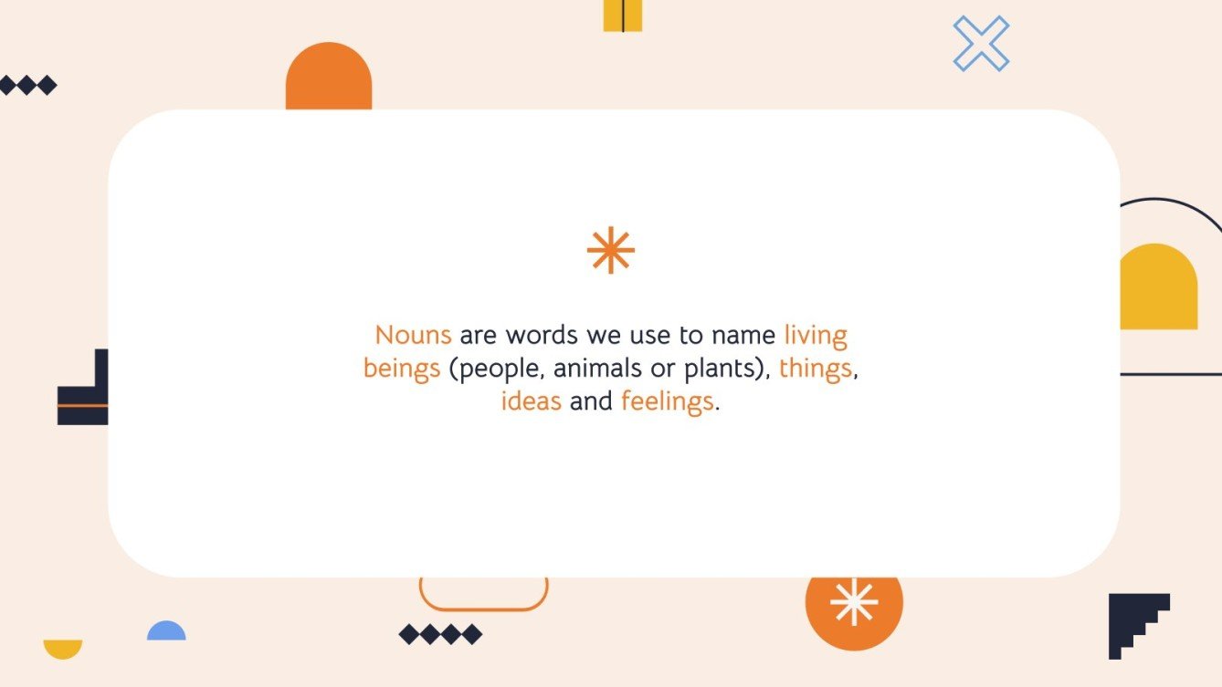 Word Classification: Nouns, Adjectives and Verbs