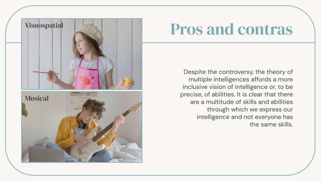 Multiple Intelligences | Google Slides & PowerPoint Template