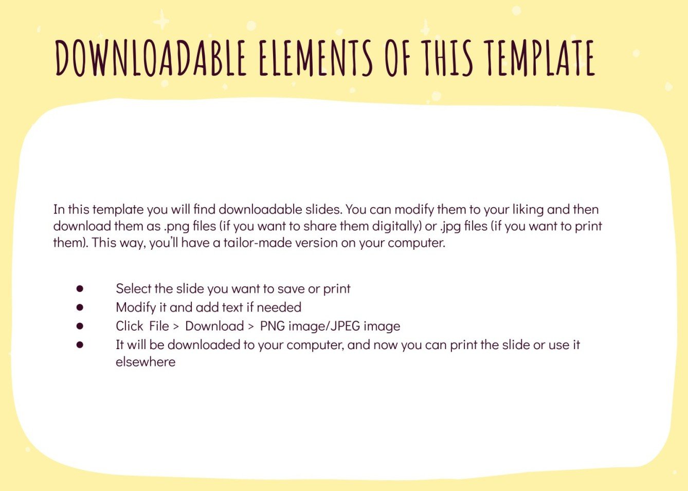 Calm Down Techniques for Pre-K | Google Slides & PPT template