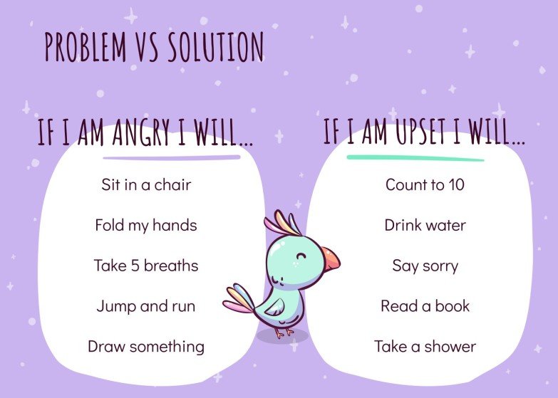 Calm Down Techniques for Pre-K | Google Slides & PPT template