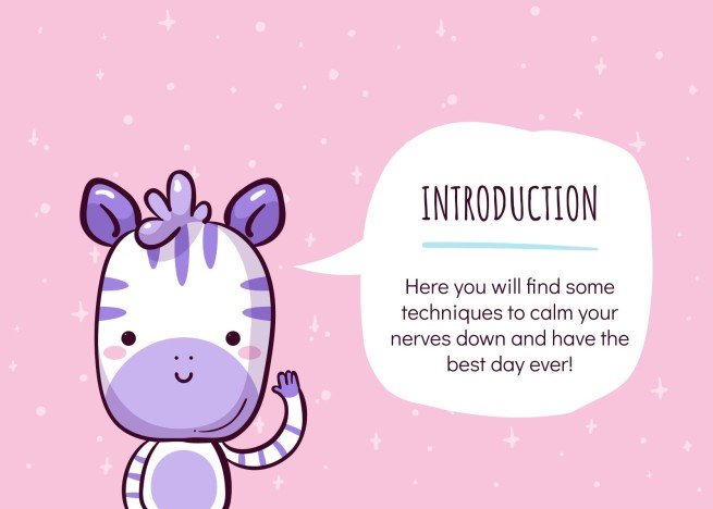 Calm Down Techniques for Pre-K | Google Slides & PPT template
