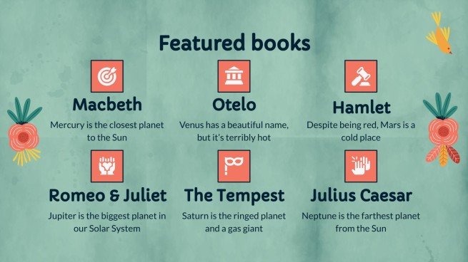 Shakespeare Week School Project | Google Slides & PPT