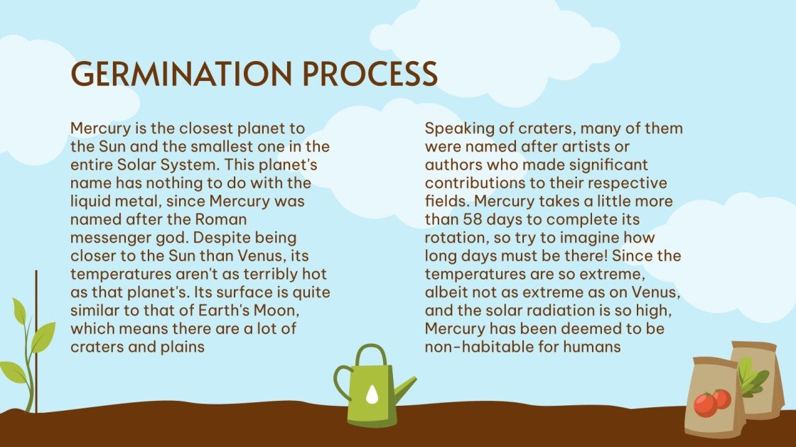 Science: Seed Germination | Google Slides & PowerPoint
