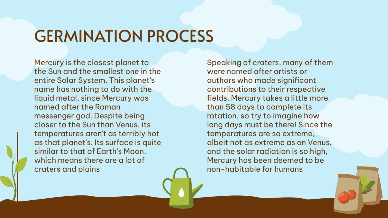 Science: Seed Germination | Google Slides & PowerPoint