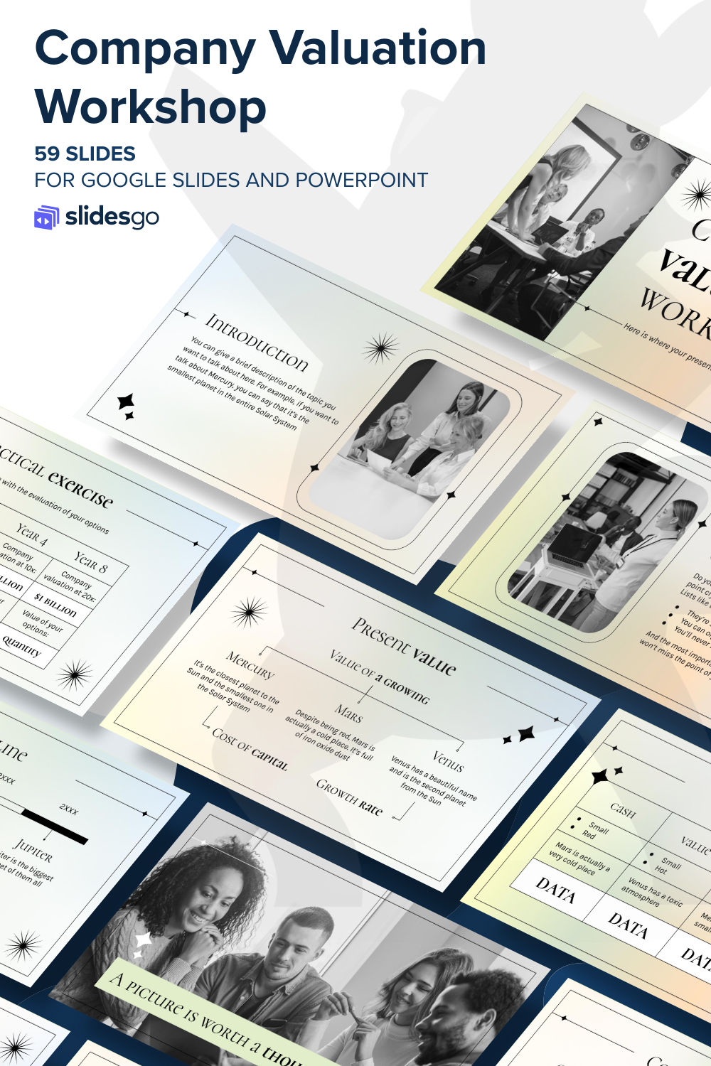 Company Valuation Workshop | Google Slides & PowerPoint