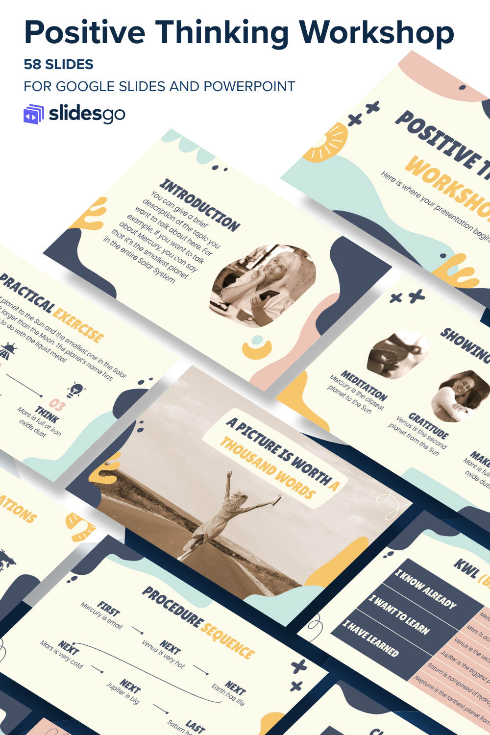 Positive Thinking Workshop | Google Slides & PPT