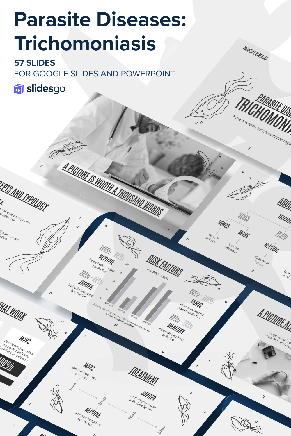 Parasite Diseases: Trichomoniasis | Google Slides & PPT