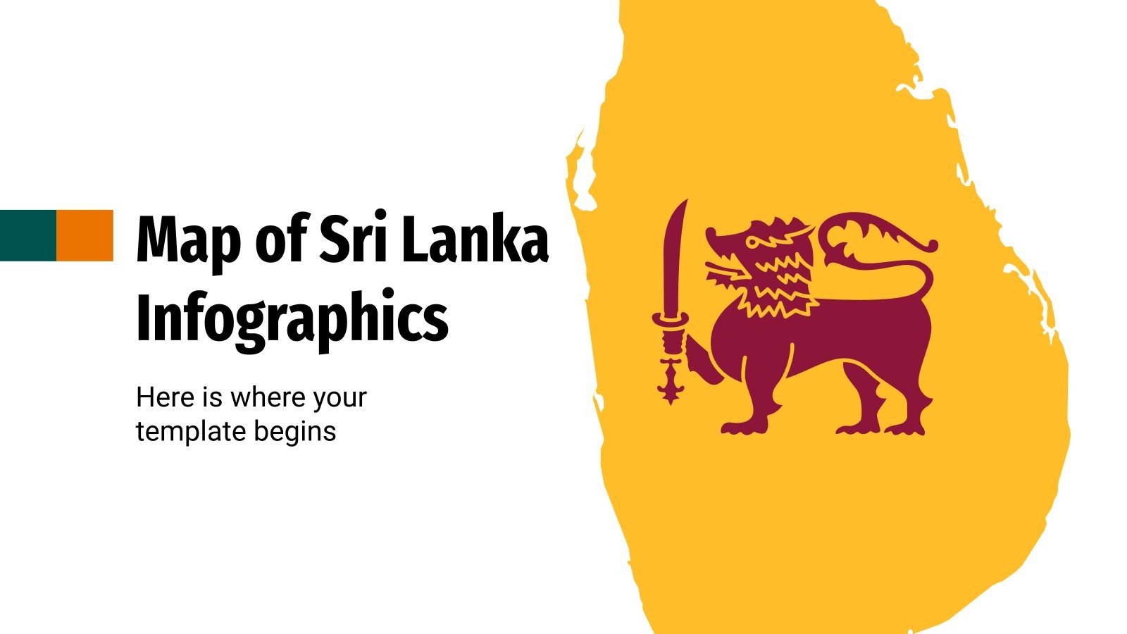 Infografías de Sri Lanka | Tema de Google Slides y PowerPoint